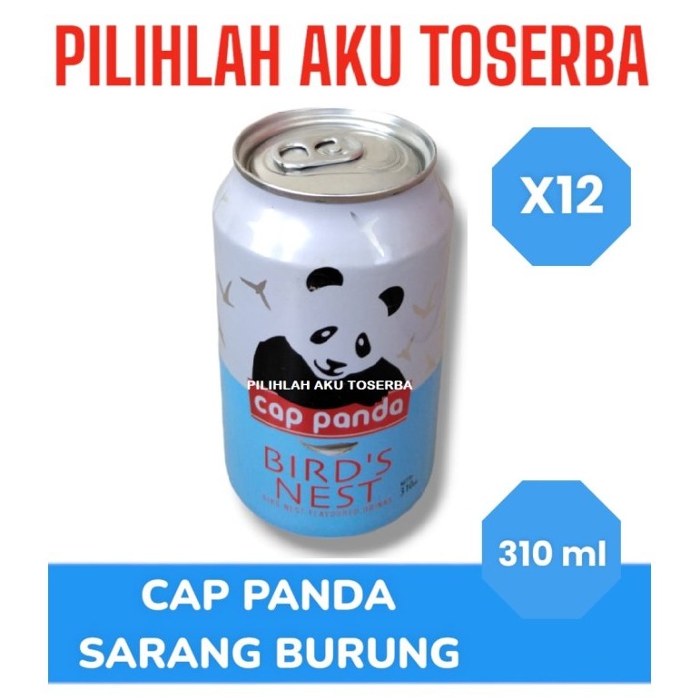 Jual Minuman SARANG BURUNG cap PANDA kemasan KALENG 310 ml - ( HARGA 12 ...