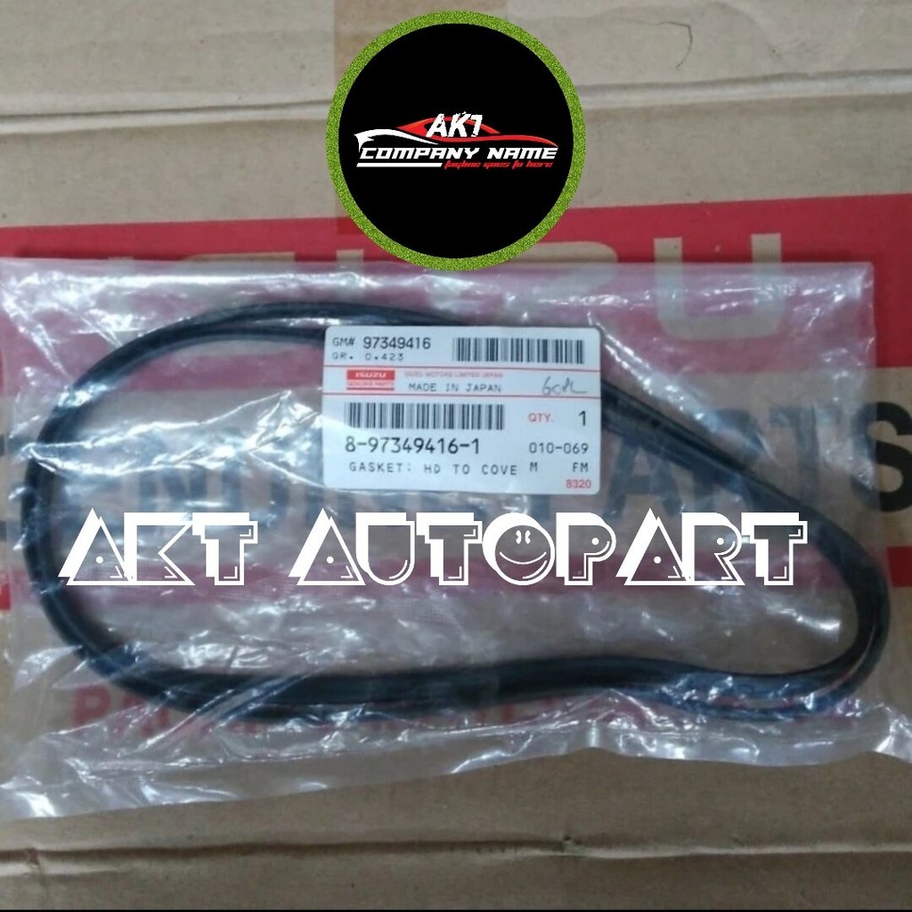 Jual Gasket Packing tutup klep Valve paking cylinder head cover Isuzu Panther 2.5cc 2500cc Isuzu ...
