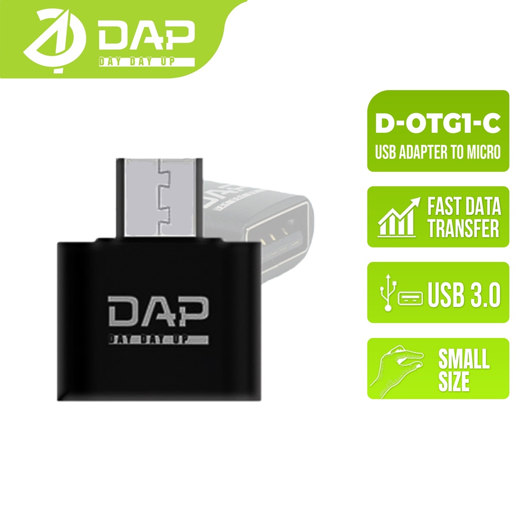 Jual OTG Adapter Micro to USB 2.0 Support to All Device DAP OTG2-N ...