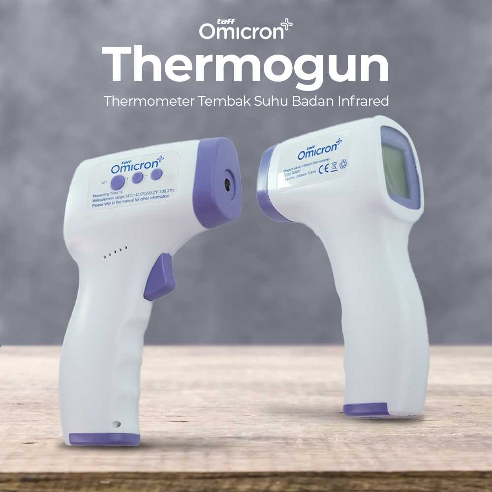 Jual Thermogun Thermometer Tembak Suhu Badan Infrared Tanpa Kontak ...