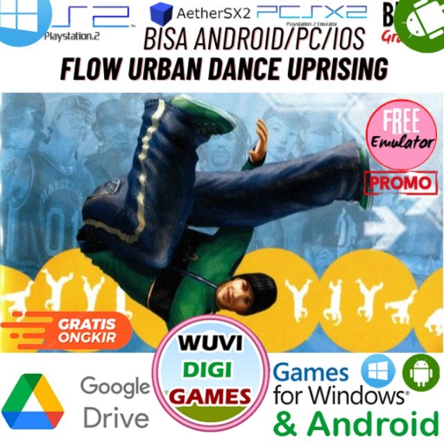 Jual Jual Game PS 2 Flow Urban Dance Uprising | Bisa di PC / Android / IOS Plus Emulator | Beli ...