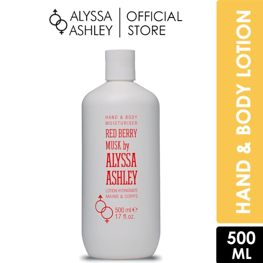 Jual Alyssa Ashley Red Berry Musk Hand Body Lotion 500ML | Shopee Indonesia