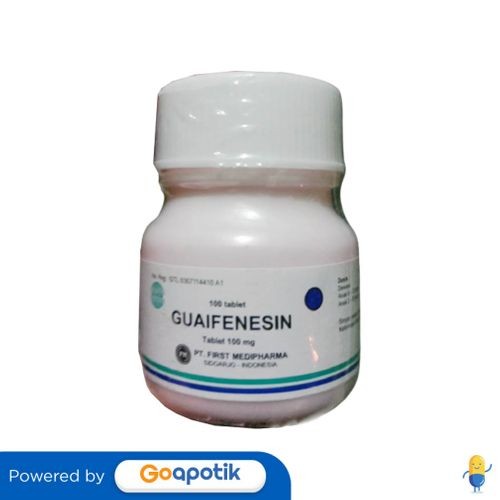 Jual Guaifenesin First Medipharma 100 Mg Botol 100 Tablet | Shopee ...