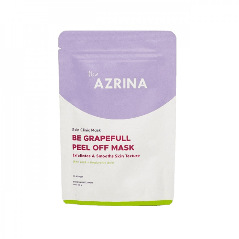 Jual Azrina Skin Clinic Peel Off Mask Be Grapefull | Shopee Indonesia