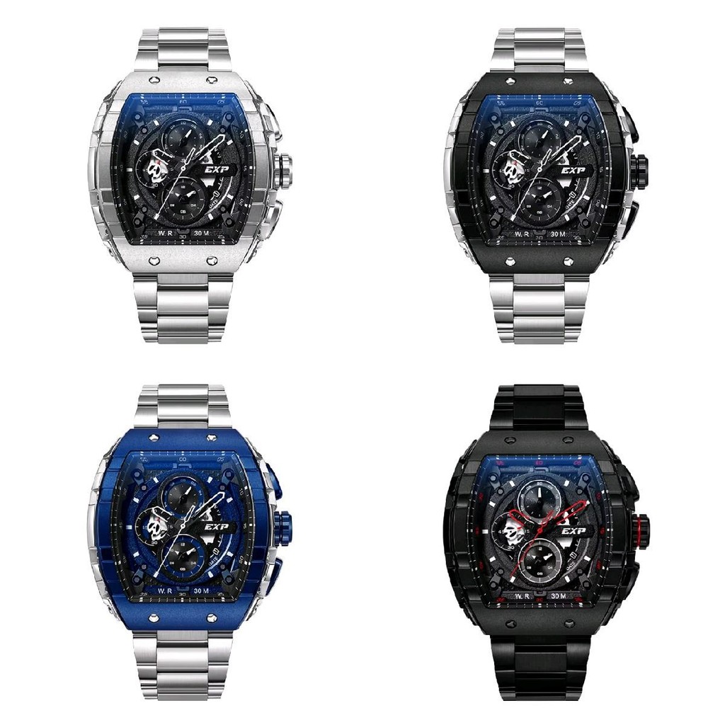 Jual Jam Tangan Pria Expedition 6782 E6782 E 6782 Stainless steel ...