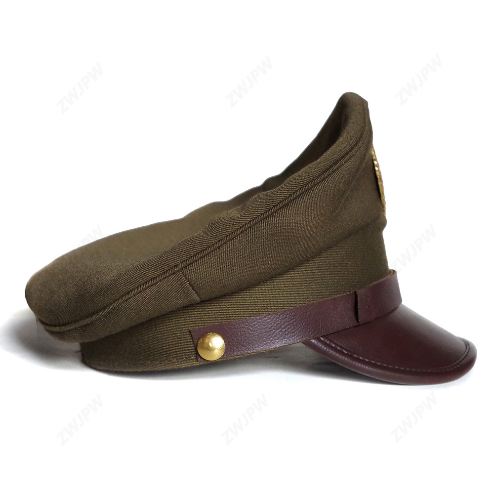Jual WW2 PLA & KMT CHINA ARMY LARGE BRIM CAP WITH US ARMY BADGE CANVAS ...
