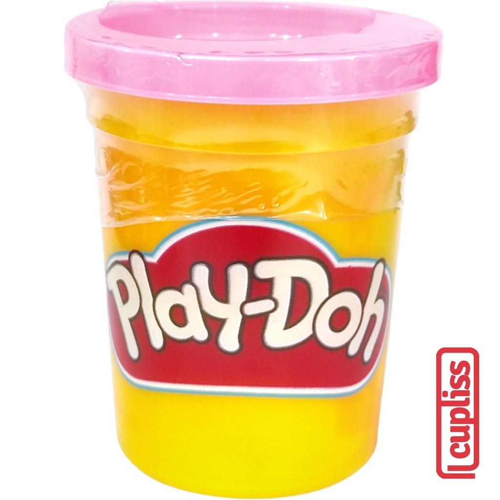 Jual Play Doh Dough Can 4 OZ Hot Pink 112 Gr PlayDoh Single Tub Lilin ...