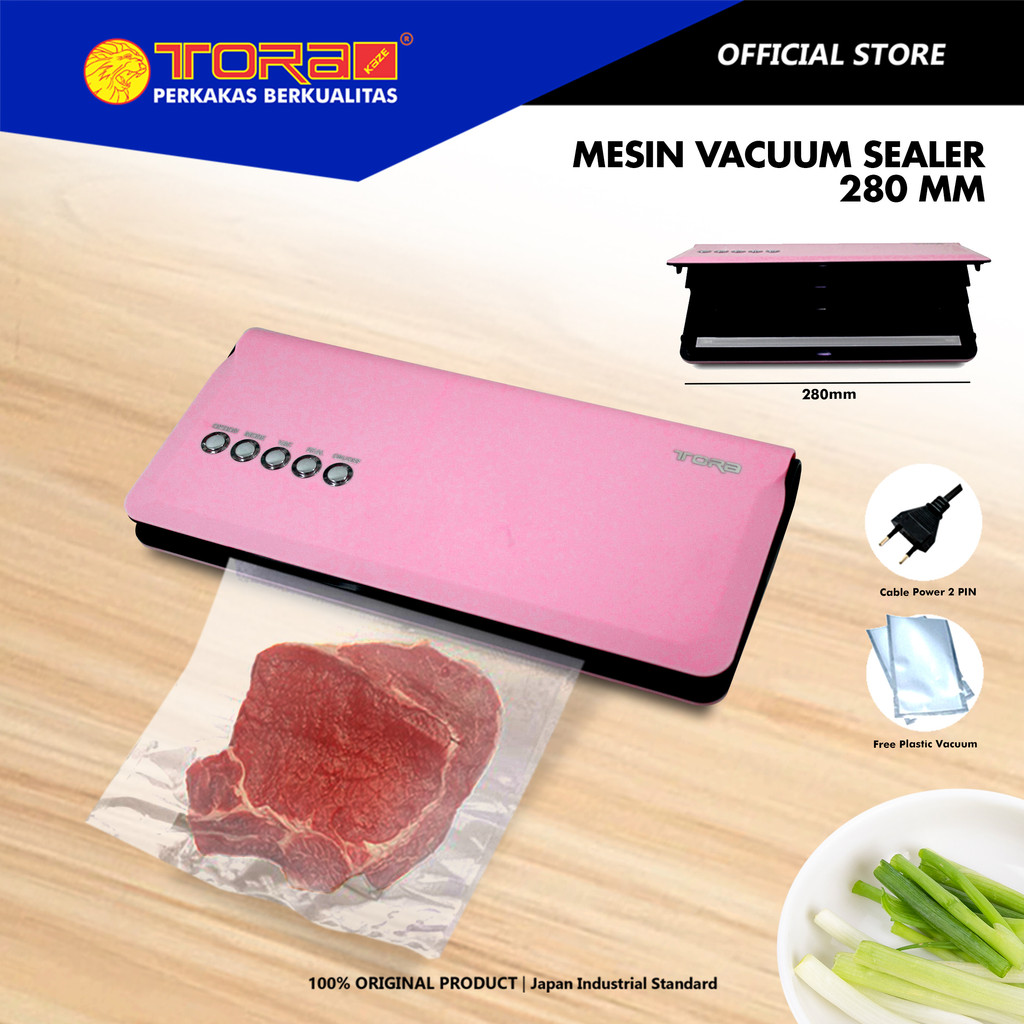 Jual TORA Mesin Vacuum Sealer 280 mm Makanan Kering & Basah - Alat ...