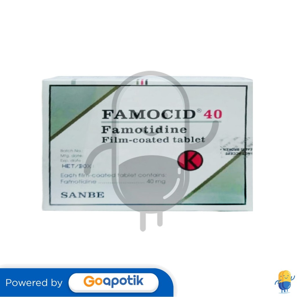 Jual Famocid 40 Mg Box 30 Tablet | Shopee Indonesia