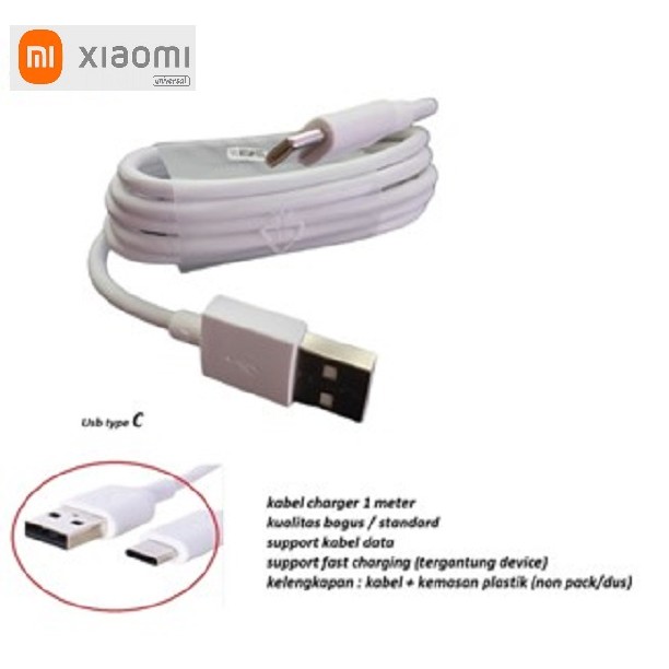 Jual Usb type C kabel charger xiaomi redmi pad 2 (taiko) - redmi pad 2 ...