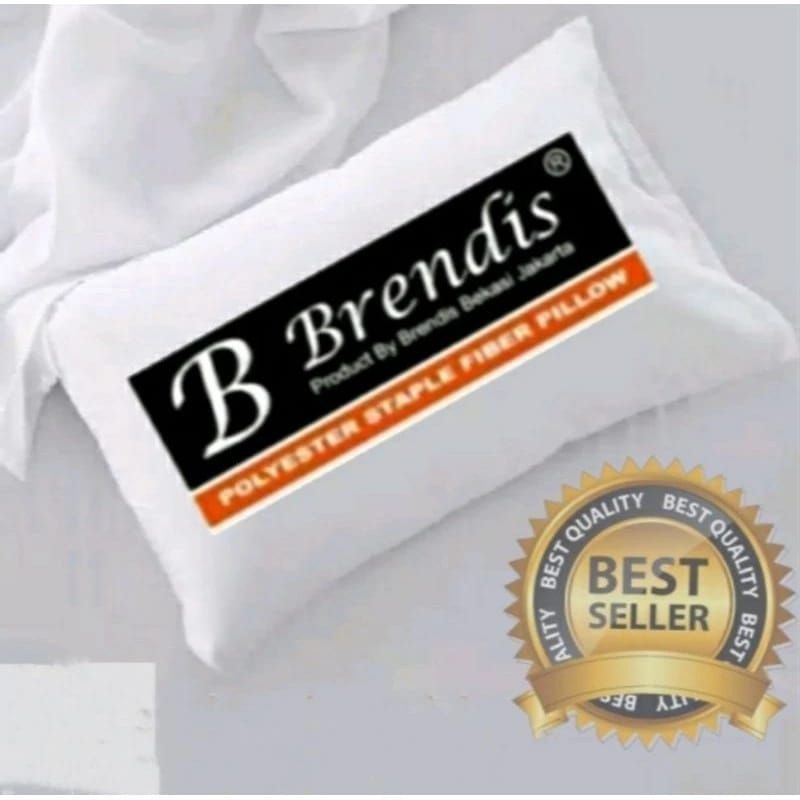 Jual Bantal tidur kepala Brendis Original 100% silicon hotel berbintang ...