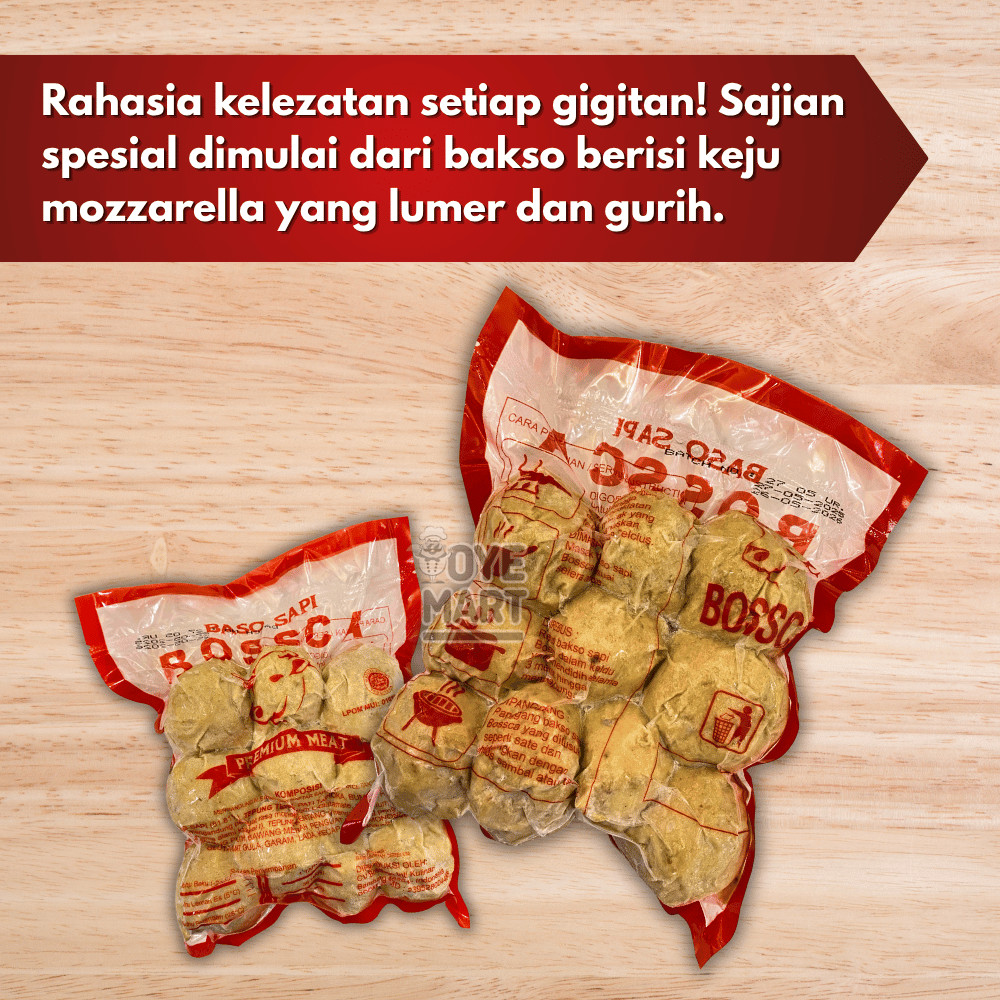 Jual BOSSCA BAKSO KEJU MOZZARELLA 500GR ISI 10 / BASO ISI MOZA | Shopee ...