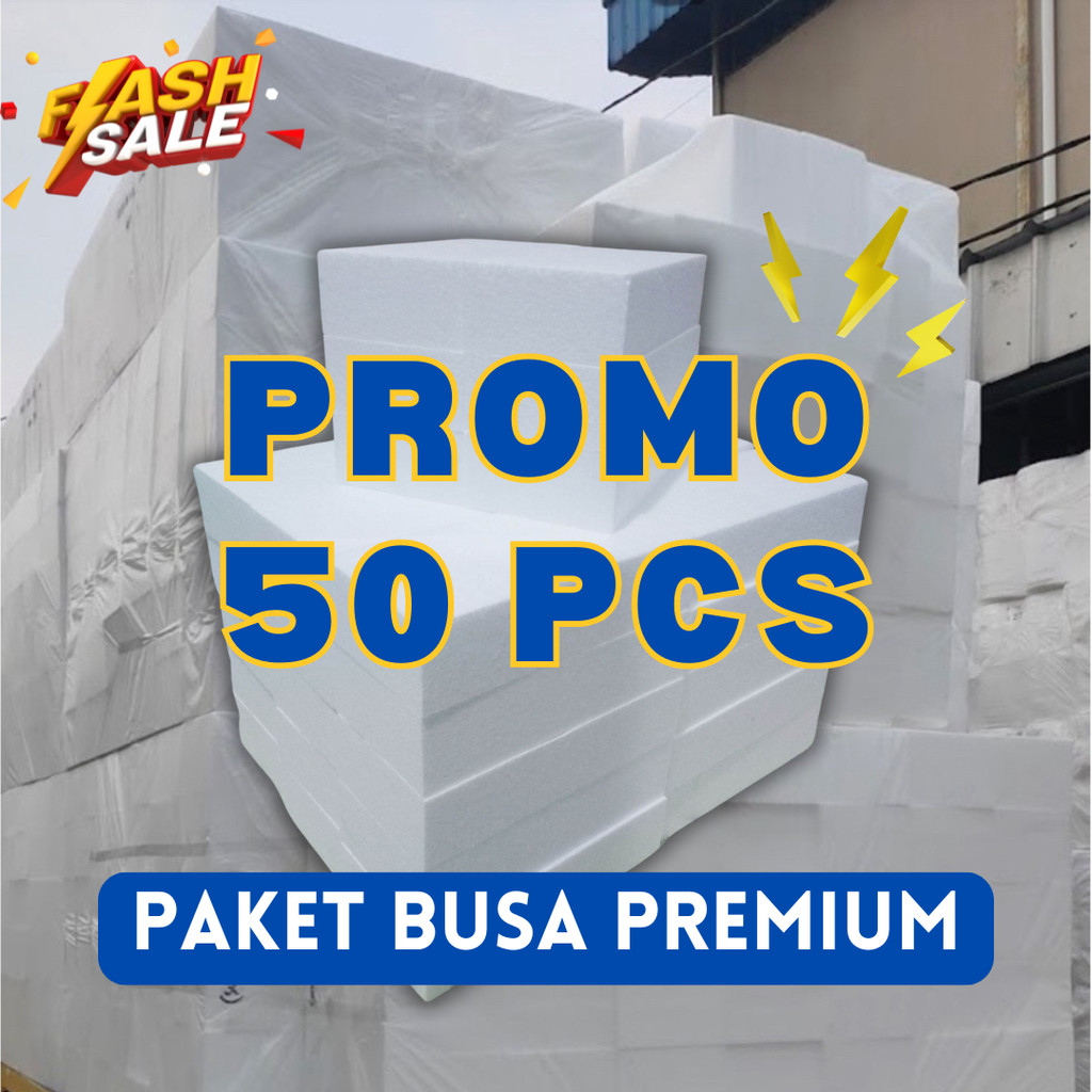 Jual PAKET 50 PCS FOAM BUKET 20x10x5 PREMIUM BUSA BUKET MURAH Styrofoam ...