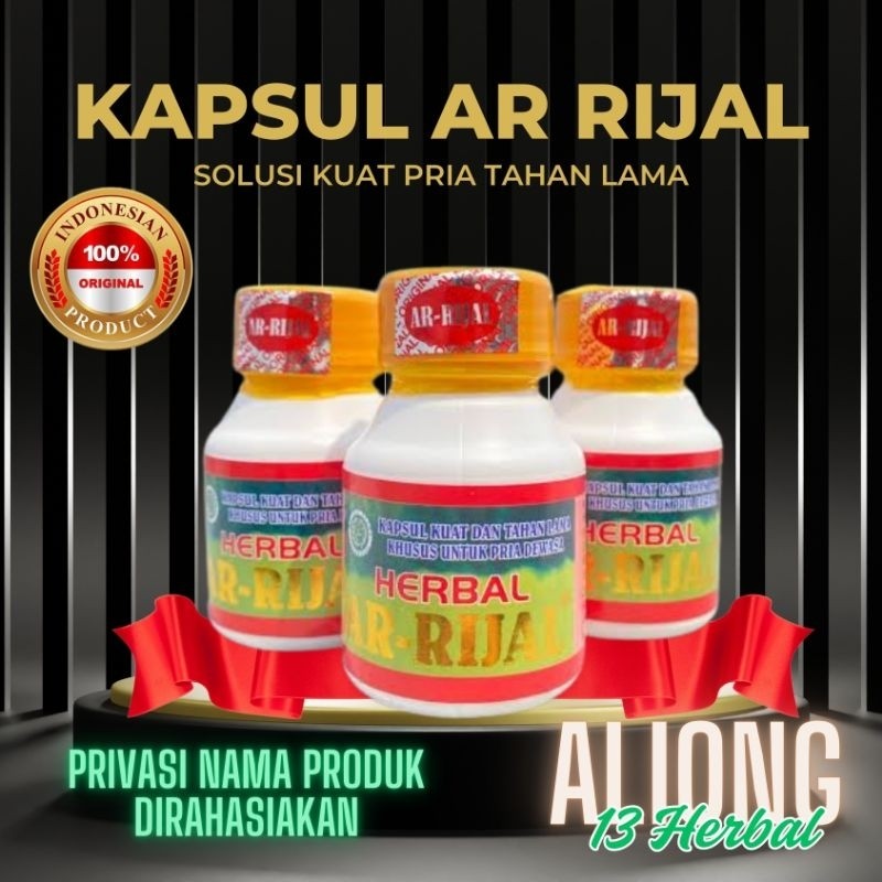 Jual Kapsul Ar Rijal gold asli original kapsul kuat tahan lama BY ...