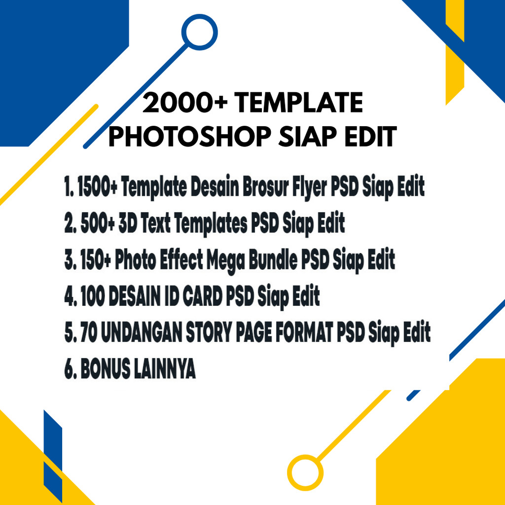 Jual 2000+ Template Desain Photoshop Siap Edit | Format PSD Lengkap ...