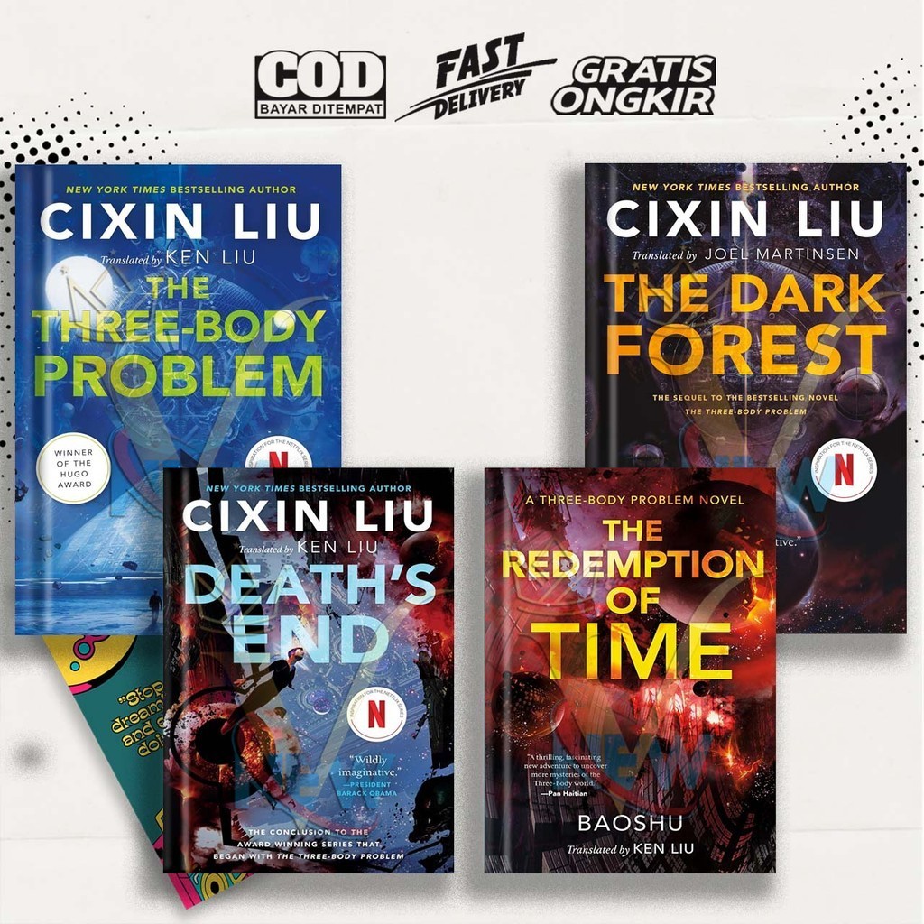 Jual The Three-Body Problem | The Dark Forest | Death's End | The ...