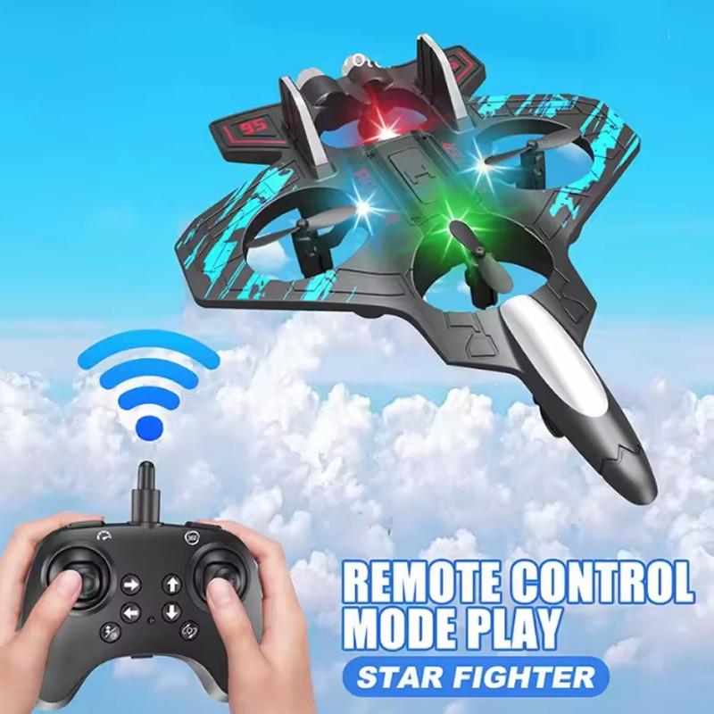 Jual Rc Mainan Pesawat Terbang 2.4G EPP Stunt Remote Control Led Glider ...