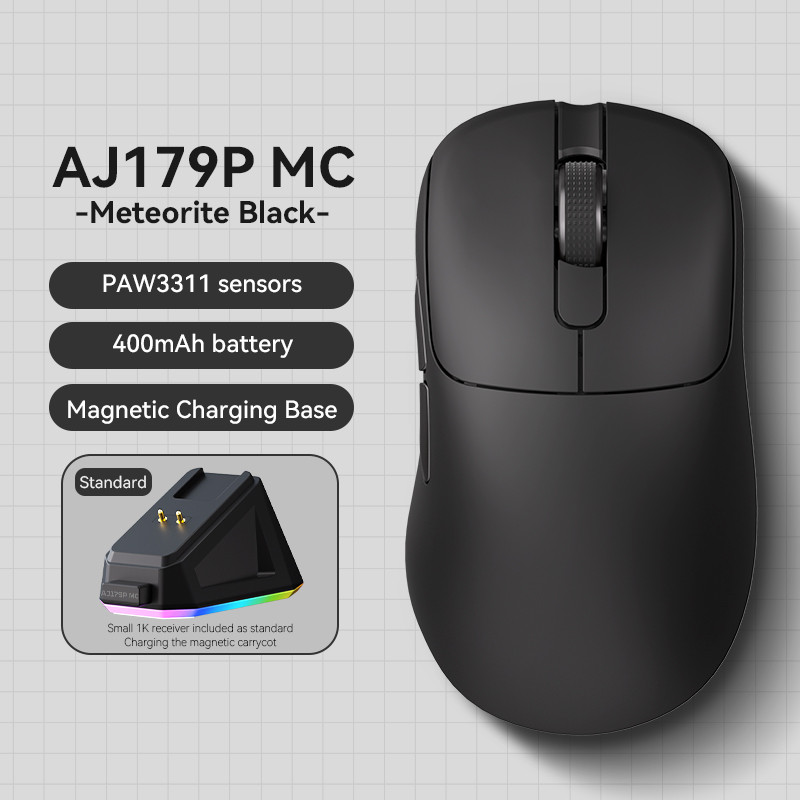Jual AJAZZ AJ179 PRO PAW3395 Lightweight Wired Wireless Mouse with ...
