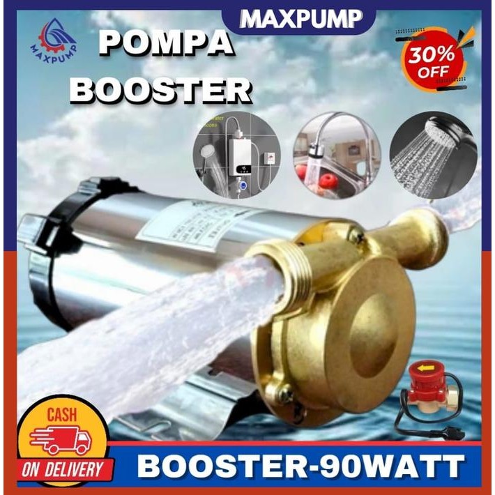Jual MAXPUMP BOOSTER 90W Mesin Pompa Air Pendorong Pompa Rumah Tangga ...