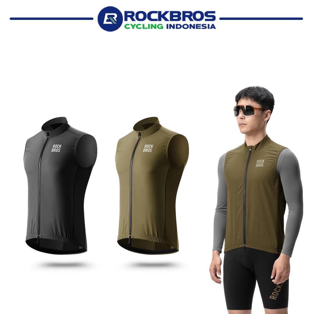 Jual Rci Rockbros MJ009 Rompi Sepeda Olahraga Riding Vest Windproof ...