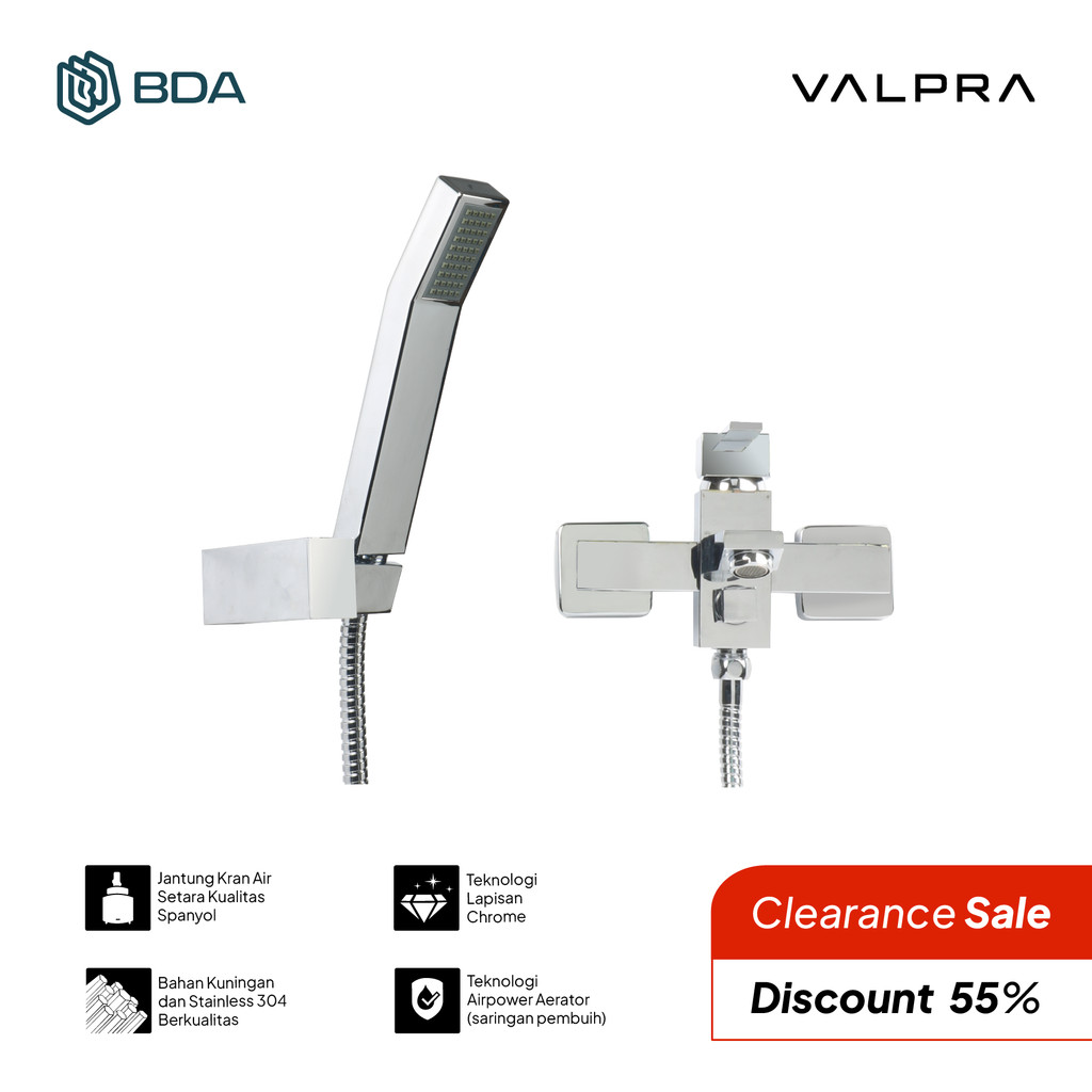 Jual Valpra Kran Air Keran Air Keran Bathtub Bathub Kran Dinding Panas ...