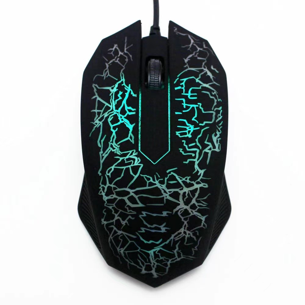 Jual Mouse Kabel Gaming/Mouse Gaming LED 7 Lampu RGB Gaming Mouse ...