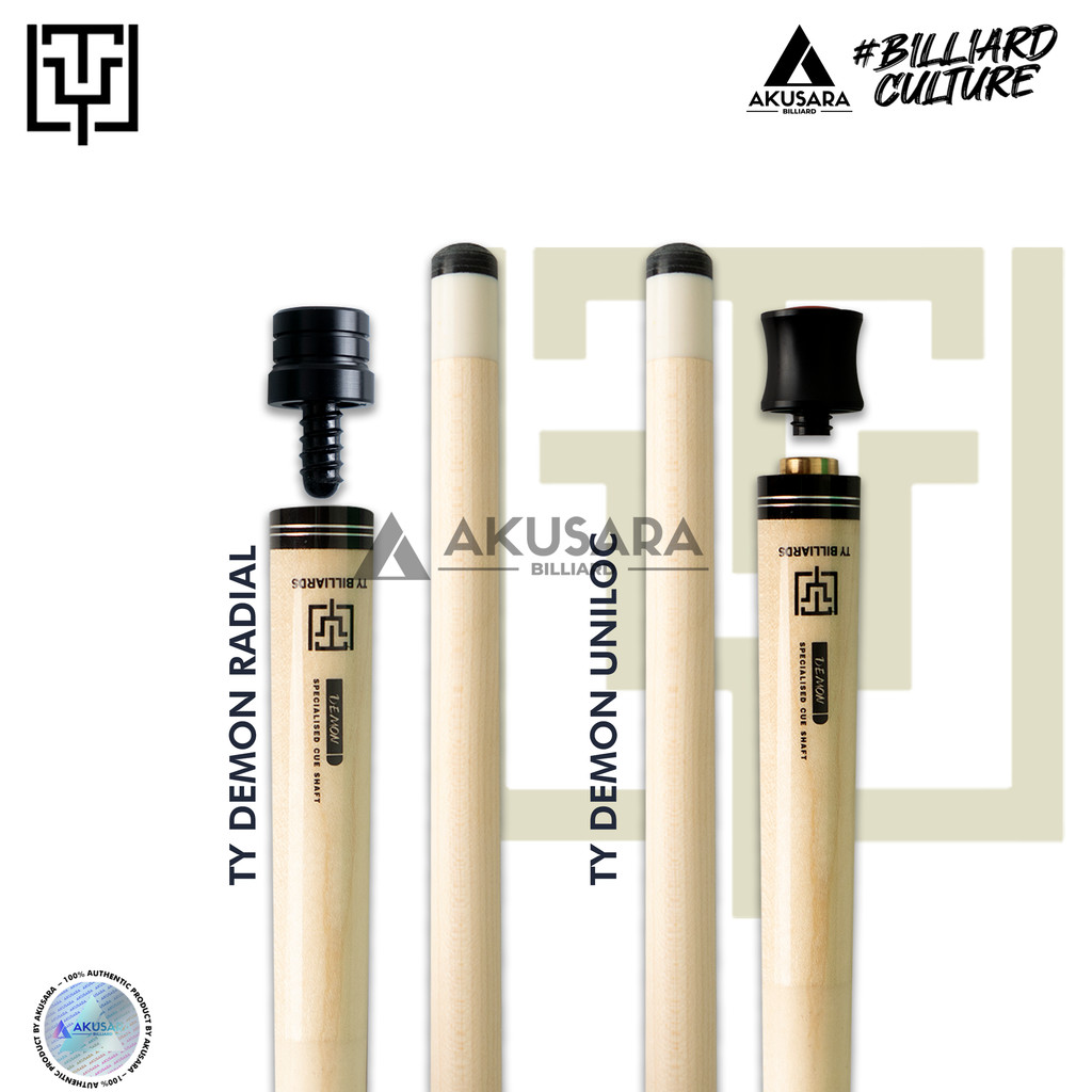 Jual Shaft Maple Fury TY Demon Infused Carbon Low Deflection Shaft ...