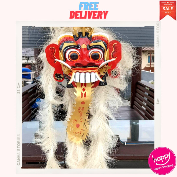 Jual ️READY Topeng Rangda Bali - Tapel Rangda - Topeng Leak Bali ...