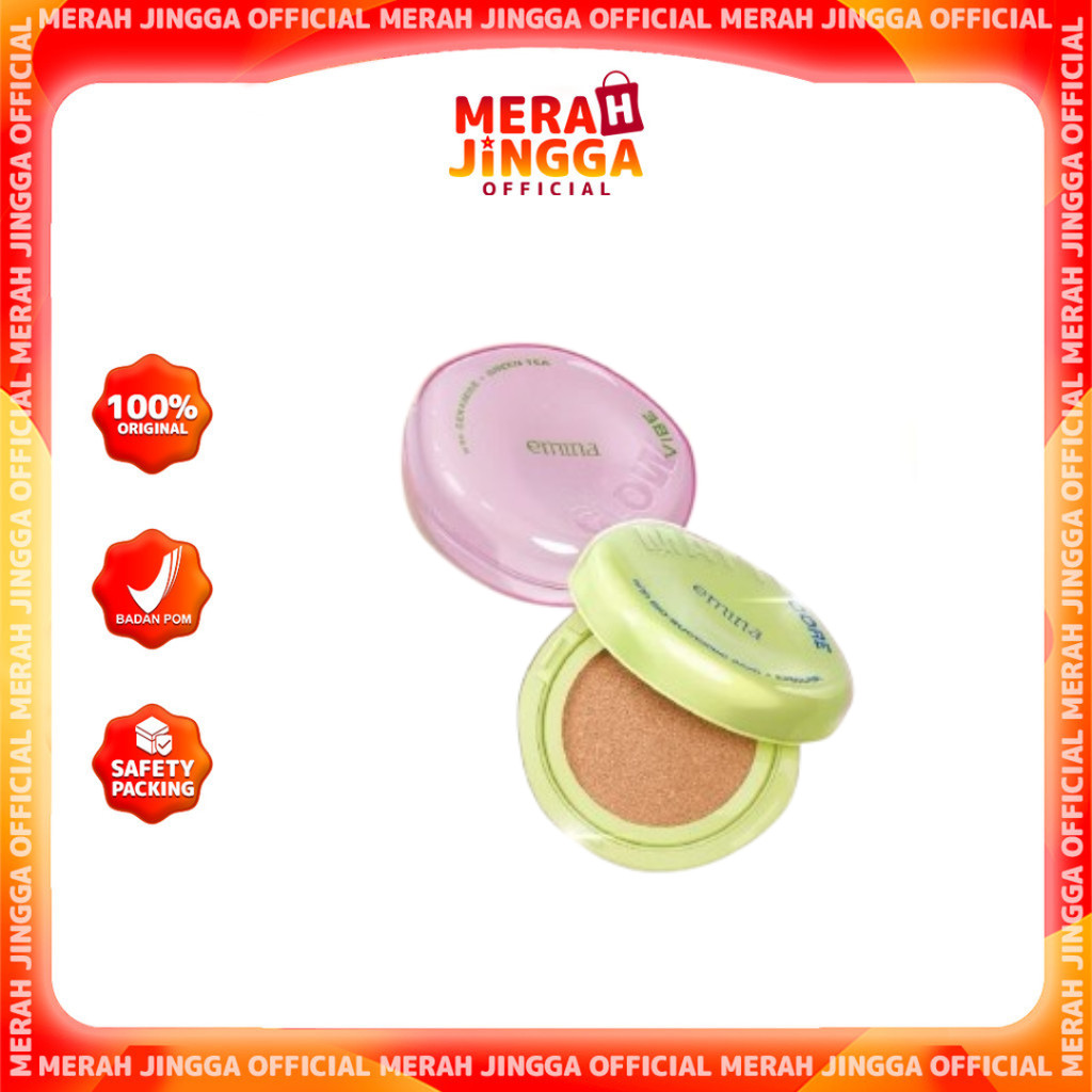 Jual Emina Glow & Matte 3in1 Skincare Cushion SPF 50 PA++++ 13g ...