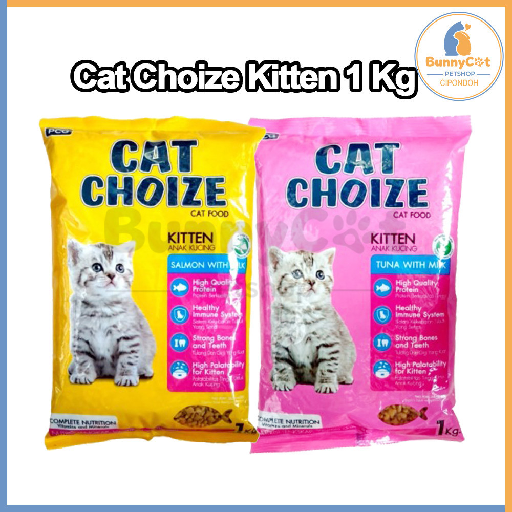 Jual CAT CHOIZE Kitten 1kg Makanan Kucing Kering Cat Food Freshpack 1 ...