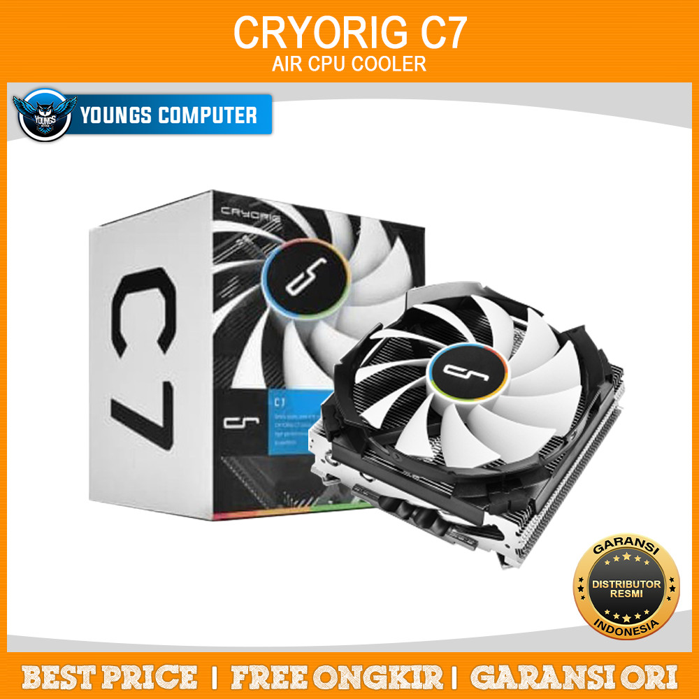 Jual CPU COOLER CRYORIG C7 Small Low Profile Mini ITX CPU Cooler ...