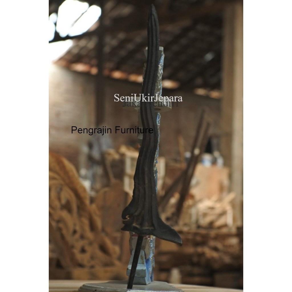 Jual !! Keris pandawa keleng besi baja PACKING AMAN antik murah MURAH ...