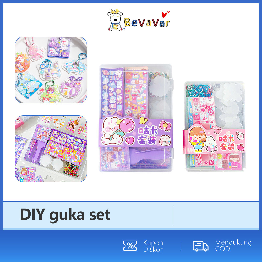 Jual BEVAVAR DIY Guka Deco Cream Set Gantungan Kunci Akrilik DIY ...