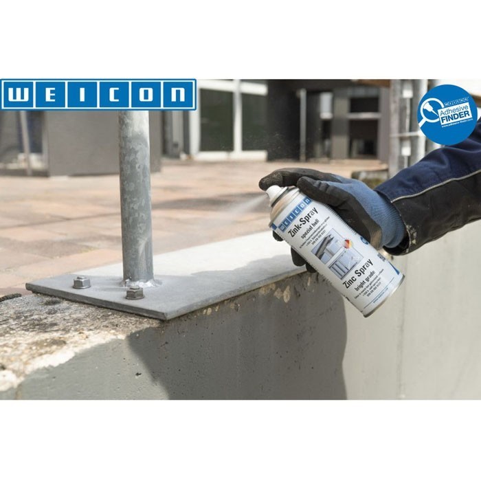 Jual Weicon Zinc Spray Bright Grade 400ml Pelapis Anti Karat Logam ...
