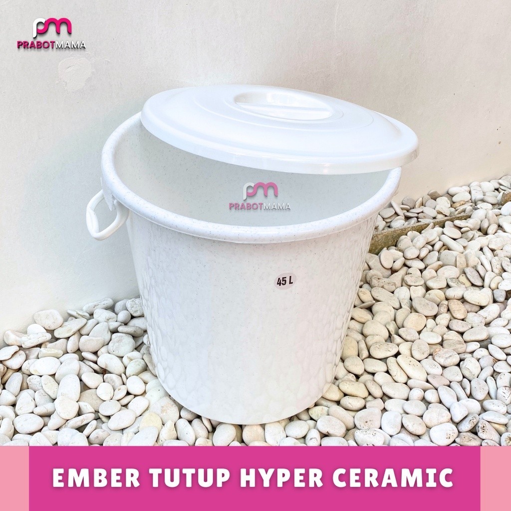 Jual RG67Y Ember Tutup Hyper Ceramic Putih 45 Liter - Prabotmama ...
