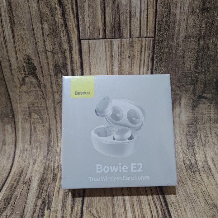 Jual baseus bowie E2 tws true wireless bluetooth earbuds white original | Shopee Indonesia