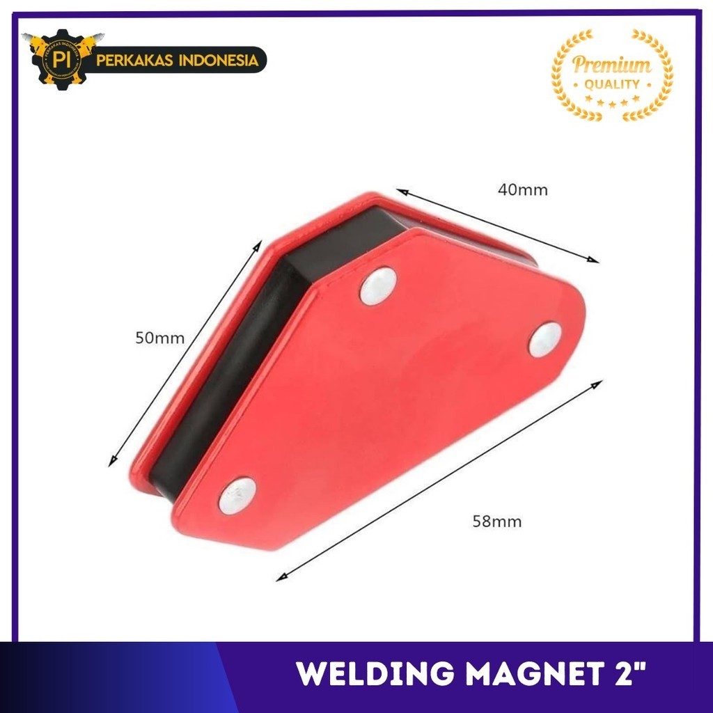 Jual Welding Magnet 2 Inch Siku Magnet Besi Las Mini Holder Welder ...