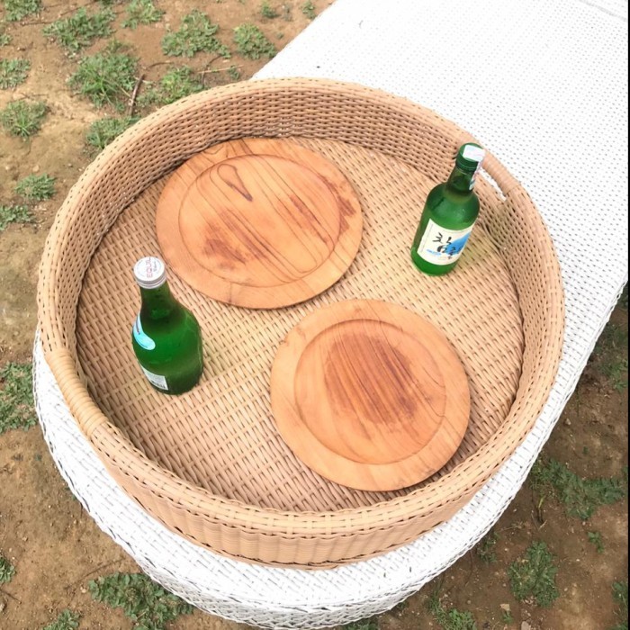 Jual FLOATING BREAKFAST / PLATTER TRAY - POOL NAMPAN APUNG Bulat ROUND ...