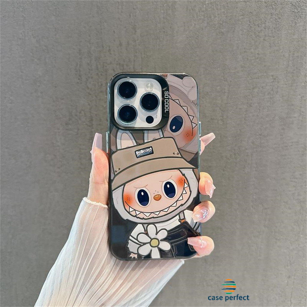 Jual Caseperfect Shockproof Motif Tanda Modus Cute Plush Carton Labubu untuk Redmi Note 13 PRO ...