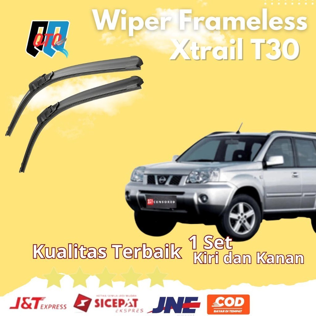 Jual Wiper Mobil Frameless Nissan X-Trail Xtrail T30 / T31 / T32 ...