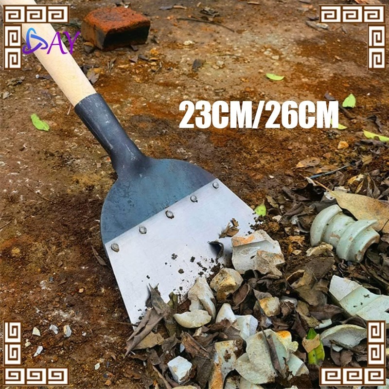 Jual Sekop Pembersih Taman/Sekop Datar Baja/Sekop Tanah Penyiangan ...