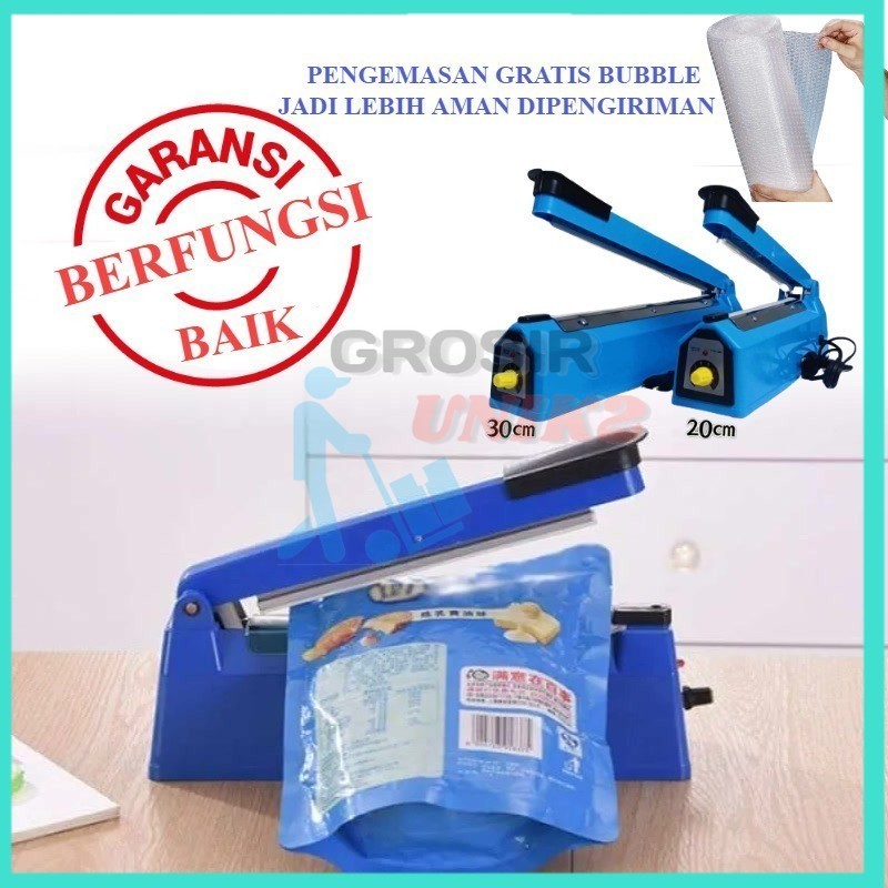 Jual Impulse Sealer 200mm / Mesin Press Listrik sealer murah ...