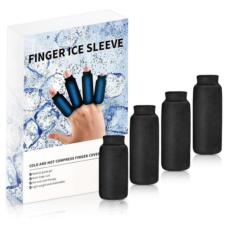 Jual Finger Ice Pack Cool Finger Sleeve Thumbs Hot Cold Compression ...
