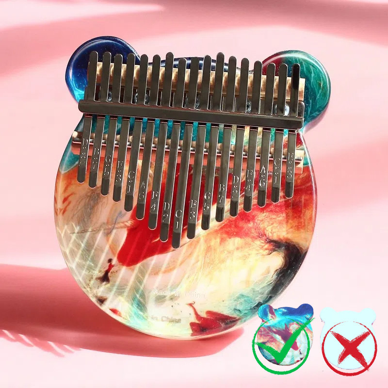 Jual Kalimba Musical Instrument Kalimba Alat Musik Bear Kalimba 17 ...
