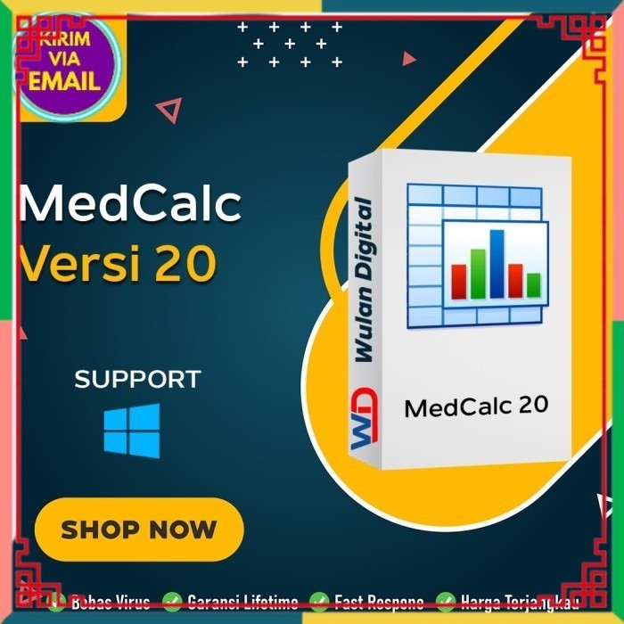 Jual Software Statistik: MedCalc 20 Full Version [Win] | Shopee Indonesia