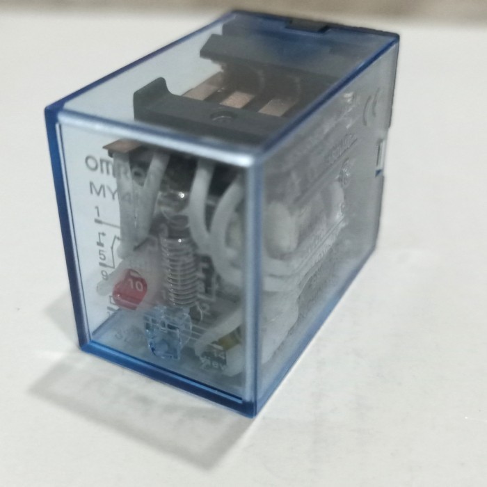 Jual AC99 MY4N-J 220vac my4n relay omron - MY4N-J 220vac | Shopee Indonesia