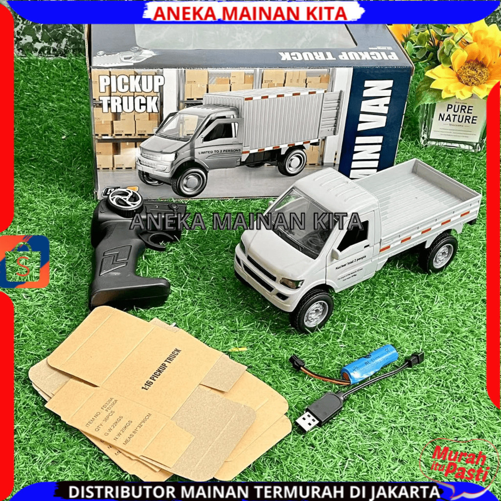 Jual Mobil Remote Control Pick Up Suzuki Carry Scale 1:16 2WD | Shopee ...