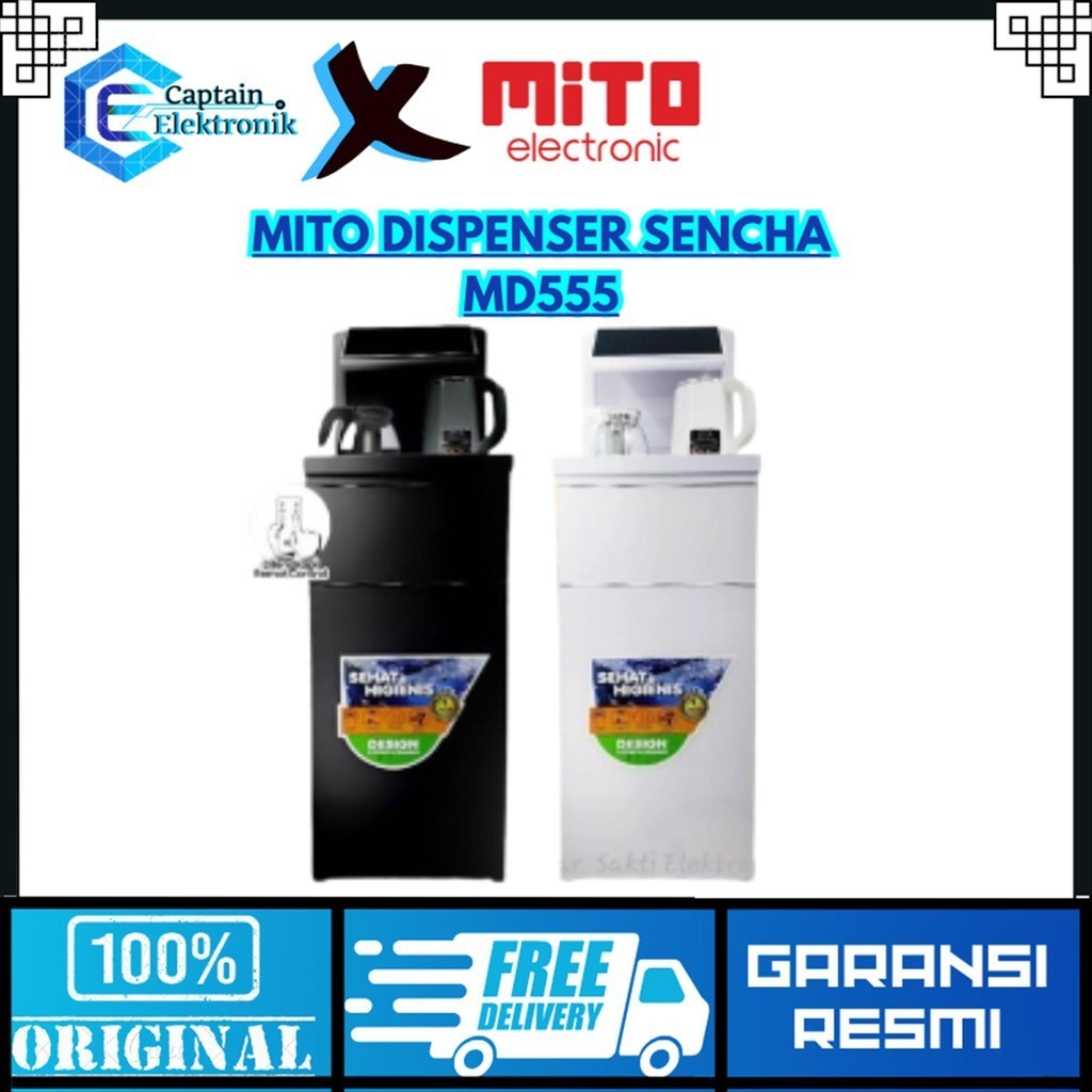 Jual MITO Water Dispenser Galon Air Multifungsi MD555 MD-555 Sencha ...