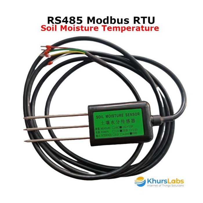 Jual RS485 Modbus RTU Sensor Soil Moisture dan Temperature | Shopee Indonesia