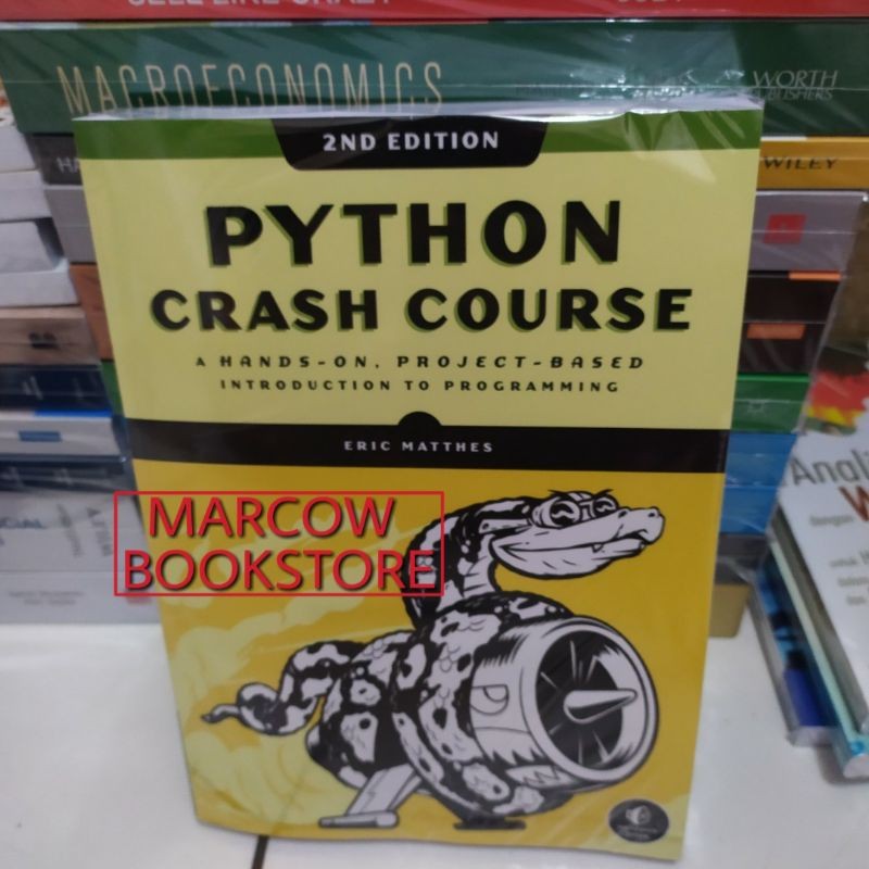 Jual Buku Python Crash Course 2nd Edition by Eric Matthes | Shopee Indonesia